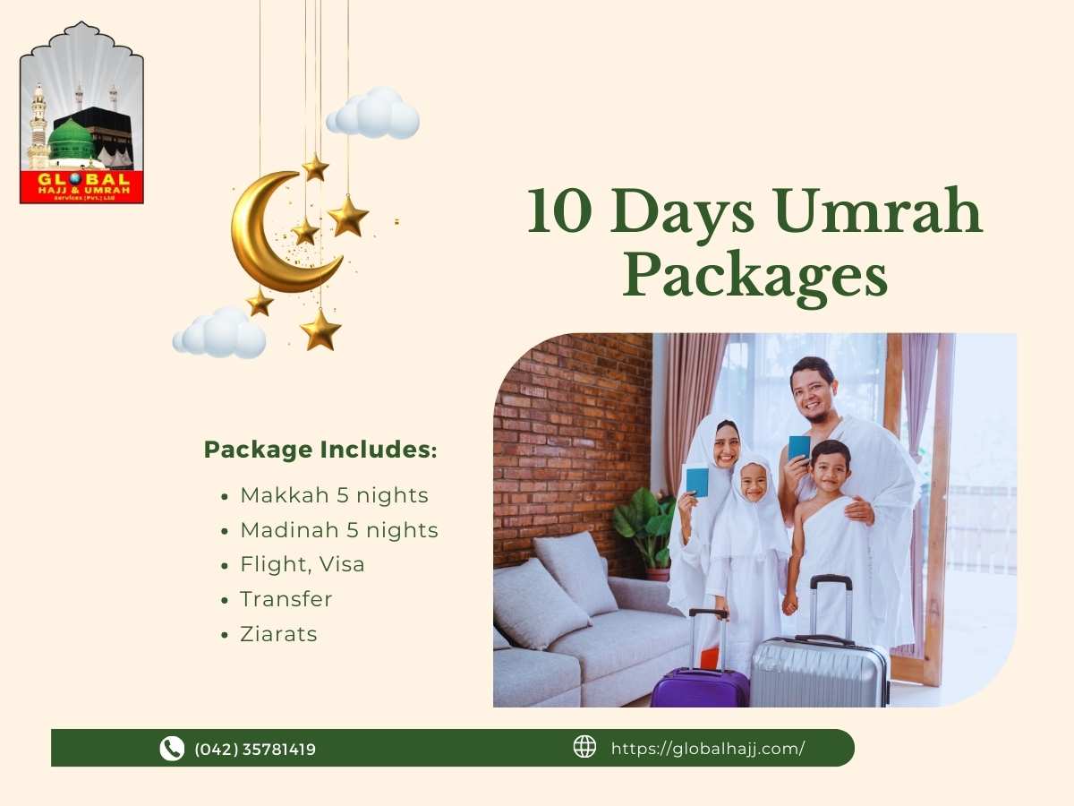 15 Days Umrah Packages from Pakistan in 2025 - Global Hajj