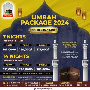 15 Days Umrah Packages from Pakistan in 2025 - Global Hajj