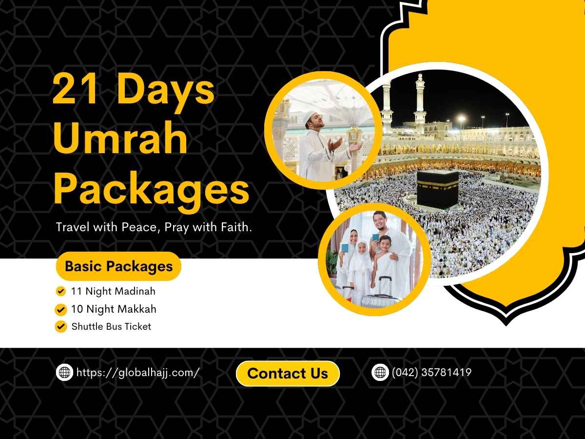 15 Days Umrah Packages from Pakistan in 2025 - Global Hajj